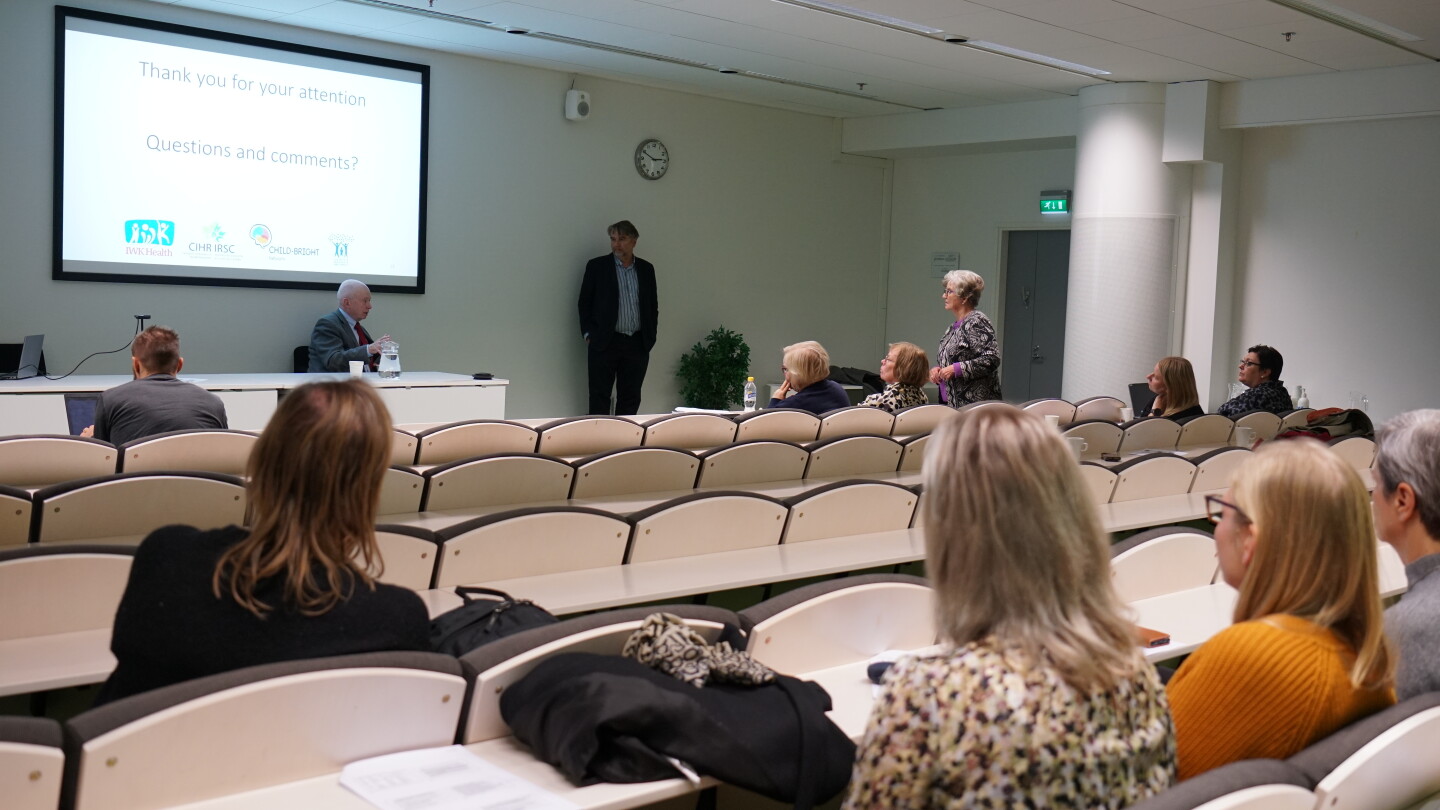 Patrick McGrath uses top research to develop mental health programmes – currently in Ukraine ...